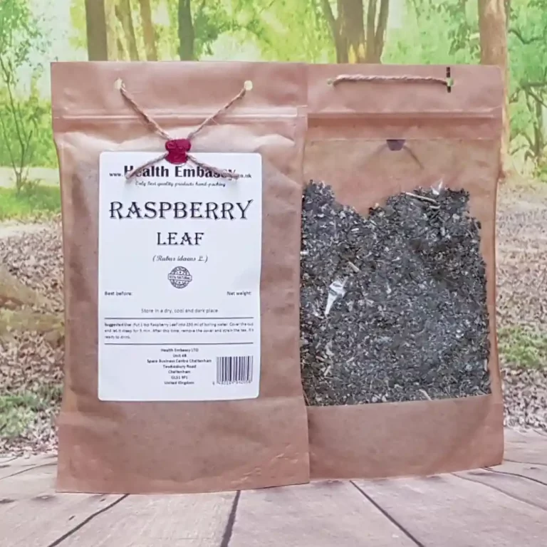 Loose Dried Raspberry Leaf (Rubus idaeus) | Health Embassy
