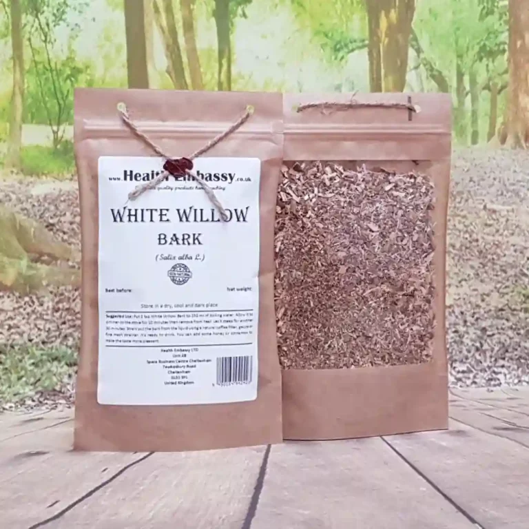 Pure Dried White Willow Bark (Salix alba L) - Health Embassy